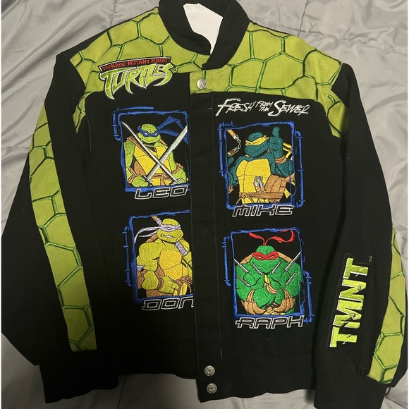 Jackets & Coats | Rare Vintage Teenage Mutant Ninja Turtles Jacket ...